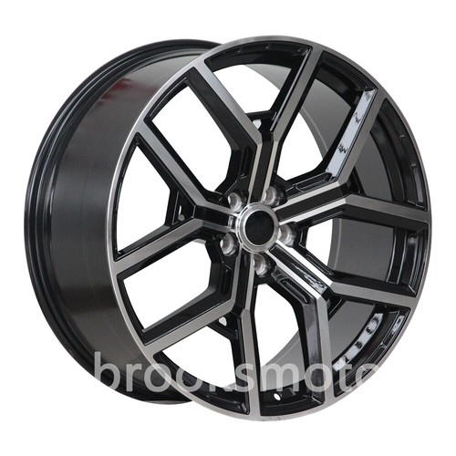 22" NEW MACHINED FACE 5 SPOKE WHEELS RIMS FIT FOR 2019+ LAND ROVER ...
