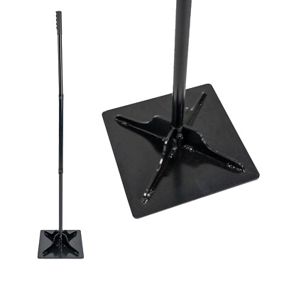 48" Hand Soil Tamper Tool for Leveling Ground Soil Installing Pavers ...