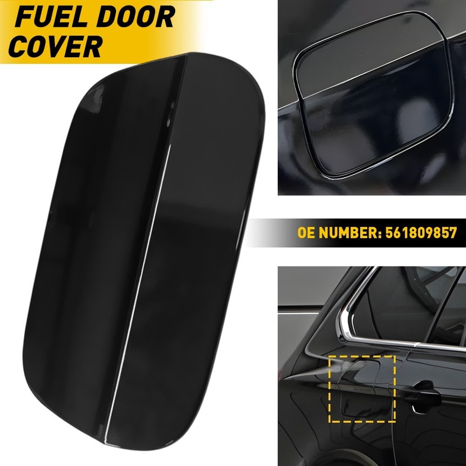 Black Car Fuel Door Gas Filler Lid Cover Cap for 2012-2018 VW ...