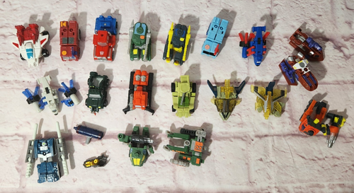 Mix Lot of 19 Takara Mini Transformers Figures Range 2" to 3" As Is ...