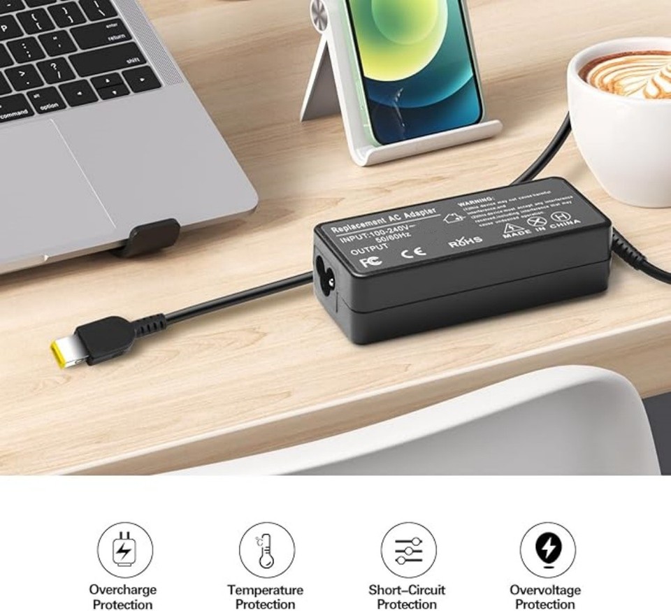 65W Adapter for Lenovo ThinkPad Yoga 11e 20HU + Cord | eBay Australia