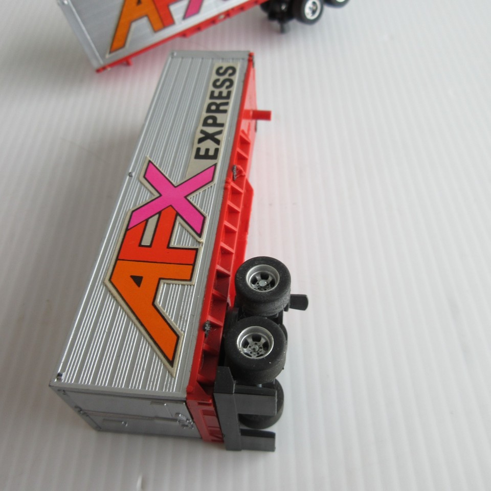 Lot of 2 AFX Express TRACTOR TRAILER HO SCALE SLOT CAR (SS4 B) | eBay