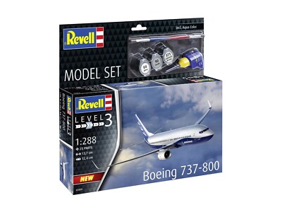 Maquette Avion Boeing 737-800 + MODEL SET - REVELL 03809 - 1:288 NEUF ...
