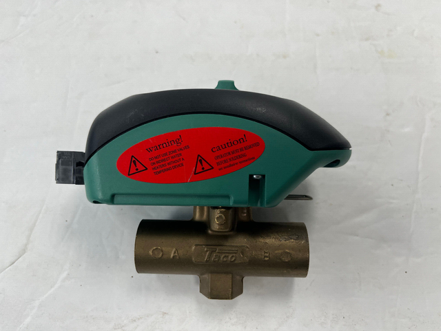 Taco Z075C2-1 Sentry Zone Valve, Normally Closed, 2 Way, 3/4" Sweat ...