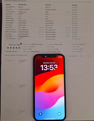 Apple iPhone 12 64GB A2172 (Unlocked) | eBay