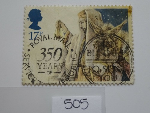 GB Great Britain United Kingdom 17p Christmas Postage Stamp | eBay