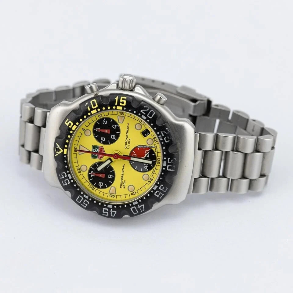 NEW 18MM STAINLESS BRACELET SOLID LINKS TAG HEUER F1 CHRONO CA1210-1215 ...