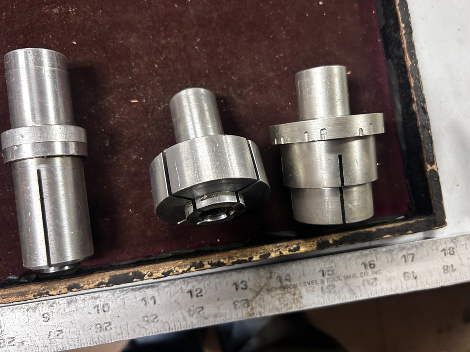 MACHINIST TOOL LATHE MILL Machinist Lot of Expanding Fixtures for Set ...