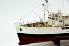 RV Calypso Research Vessel Handmade Wooden Ship Model with lights ...
