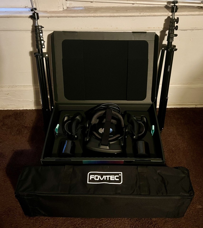 Valve Index PC VR Steam Headset Full Kit with Original Boxes & Stands ...