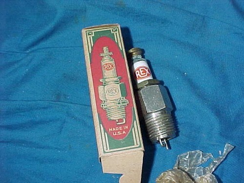 MIB 1920s REX IGNITION Mfg Co SPARK PLUG | eBay