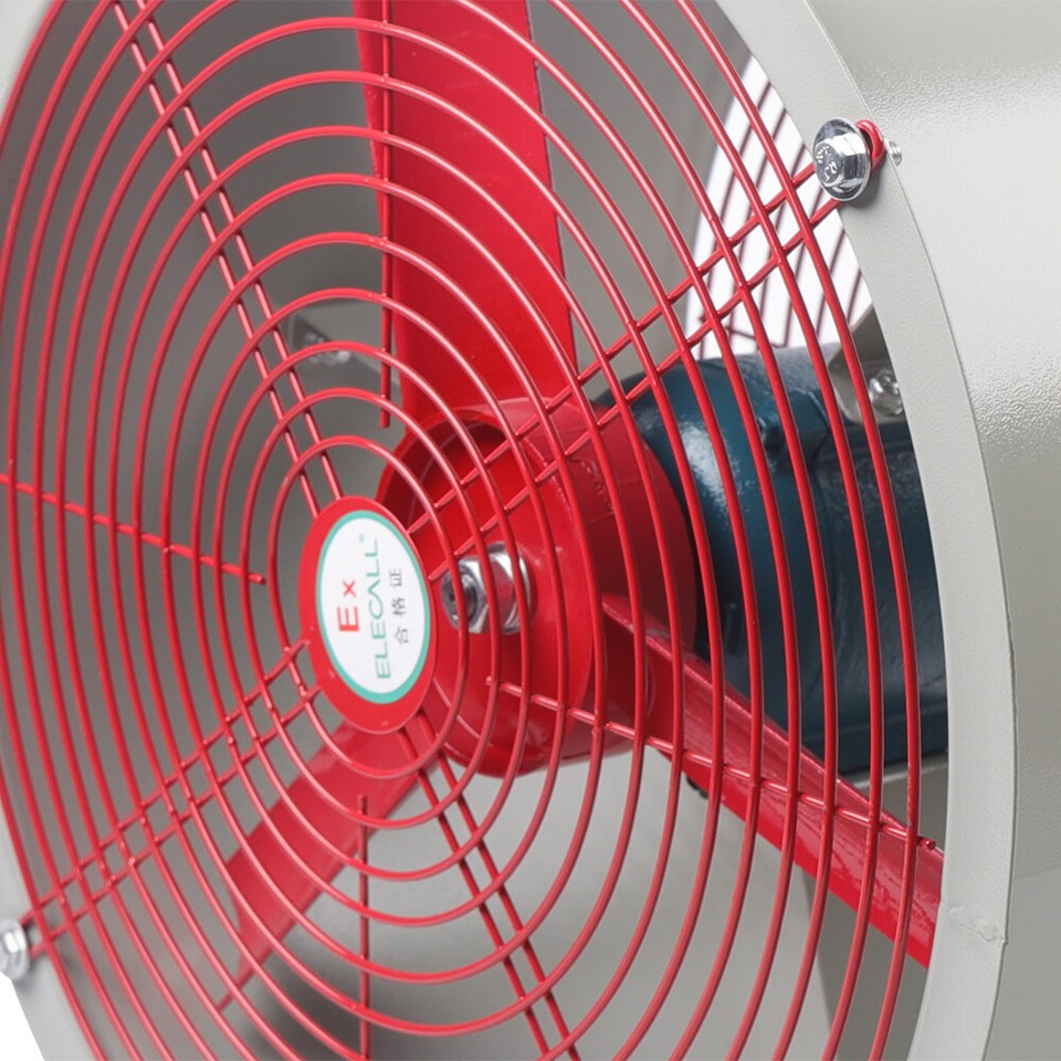 16"Explosion-proof Axial Exhaust Fan 1450rpm Spray Booth Paint Fumes ...