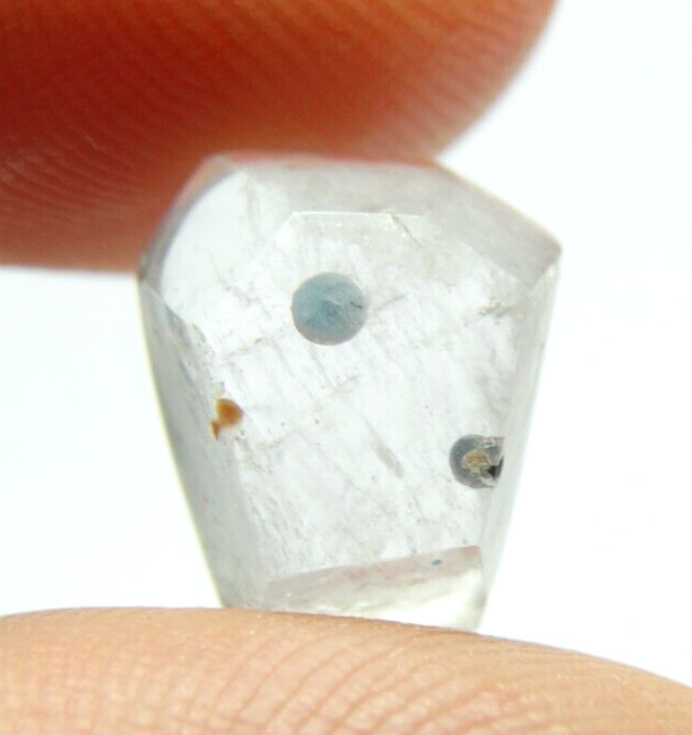 P-3 Paraiba Quartz Gilalite 4.48ct 11x9x5mm Brazil Medusa Quartz free ...