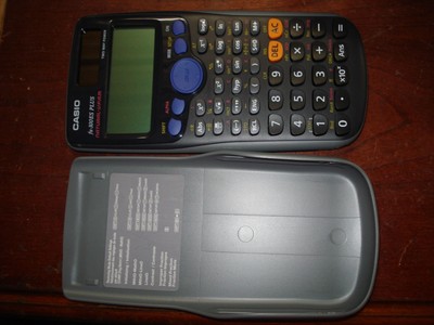 Casio Fx-300es Plus Natural VPAM Solar Scientific Calculator with Cover ...