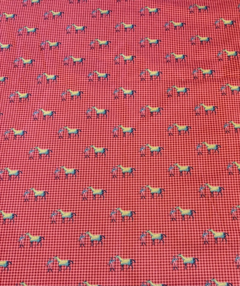 Jay Yang Equestrian Fabric 124" Long X 54" Wide | eBay
