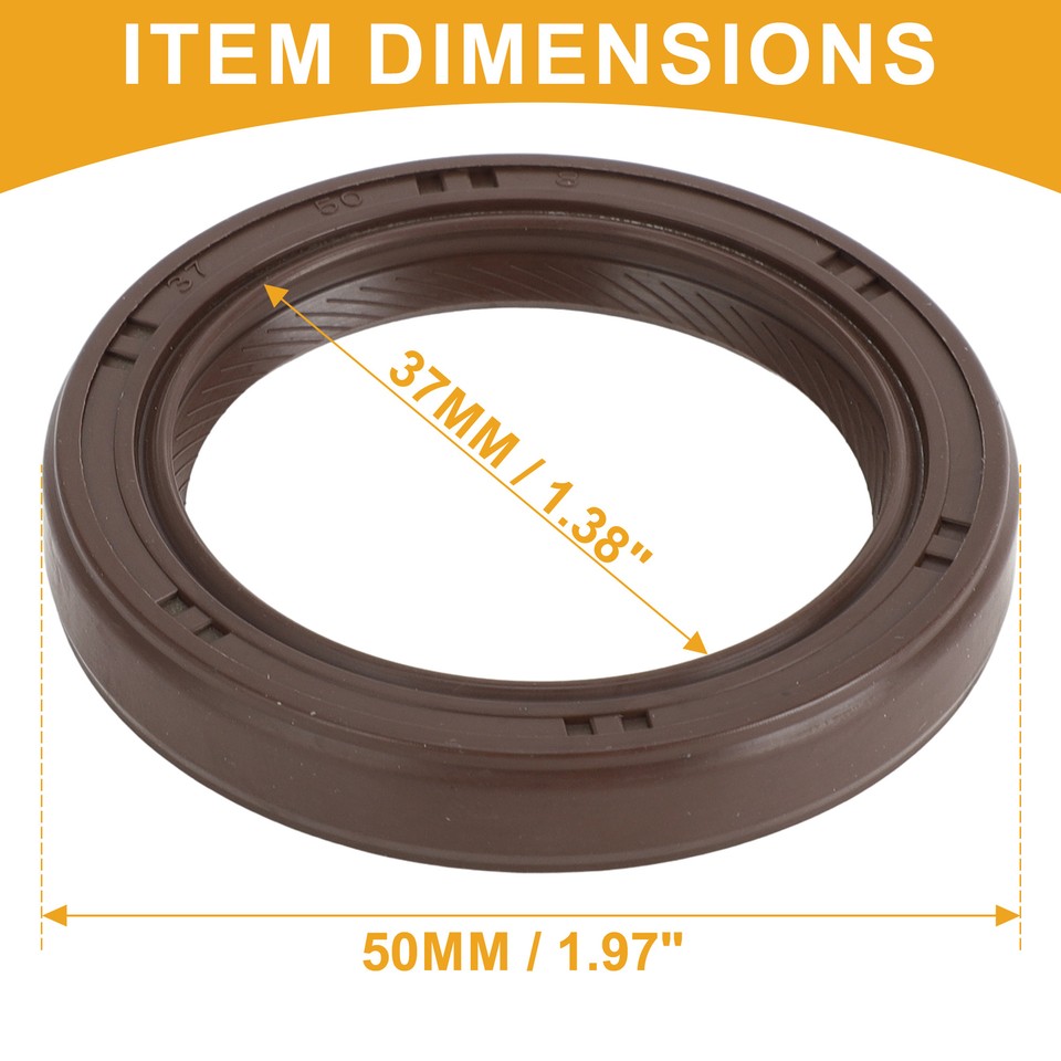 1Pc Front Crankshaft Oil Seal for Mitsubishi Lancer 02-07 No.MD168055 ...