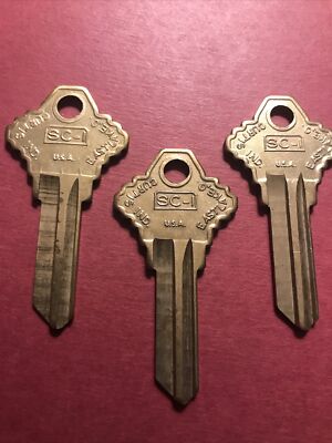 Curtis brand key blanks SC1 SC-1 set of 3 [kb1] | eBay
