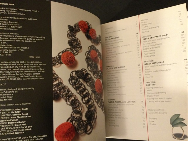 The Encyclopedia of Contemporary Jewelry Making Techniques : A ...