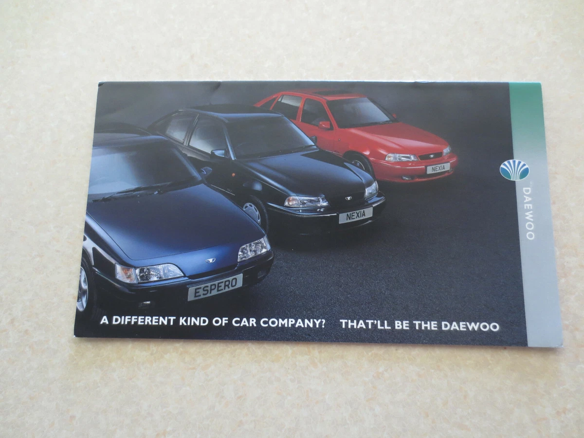 Daewoo Cars 1995