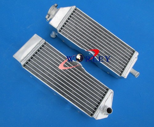 RH&LH aluminum Radiator FOR SUZUKI RM125 1989 1990 ALLOY RM 125 89 90 ...
