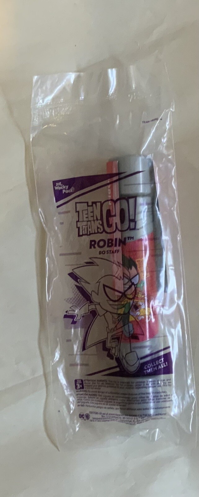 Sonic Wacky Pack Teen Titans Go Robin | eBay
