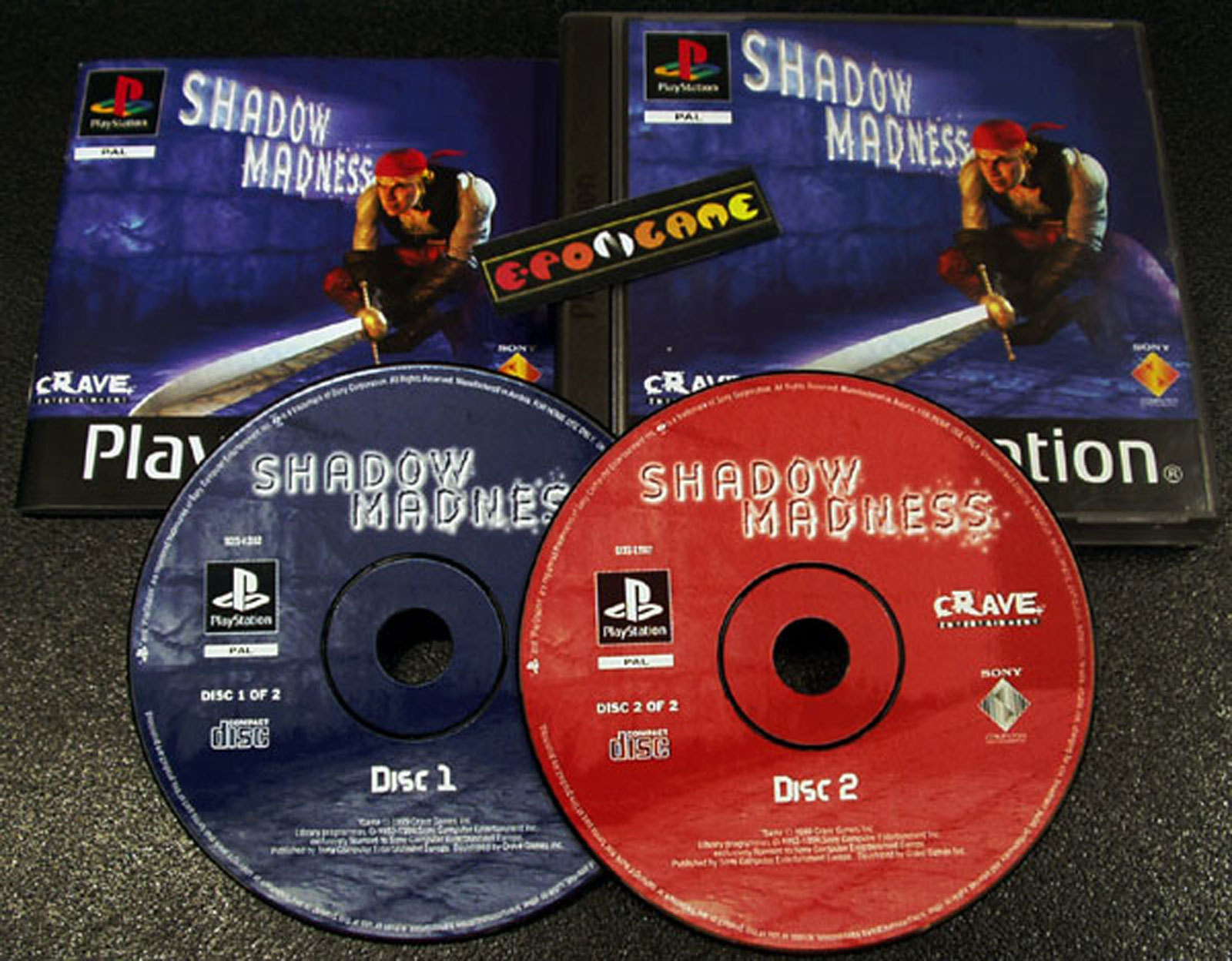 SHADOW MADNESS Ps1 Versione Ufficiale Italiana - COMPLETO | eBay