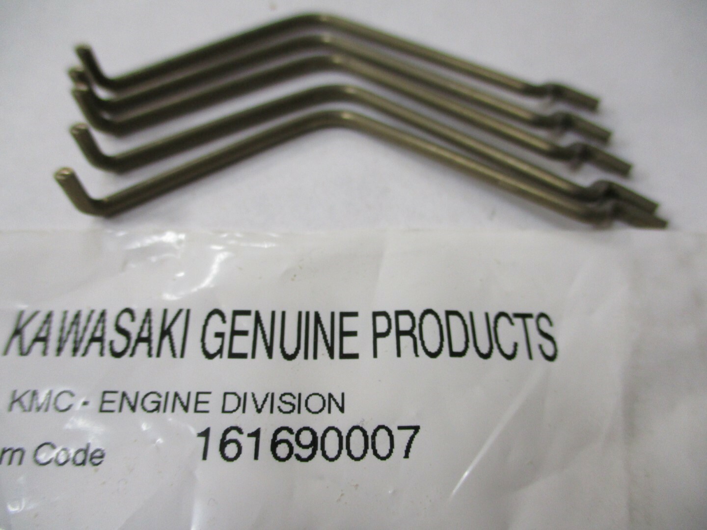 5 Genuine Kawasaki 16169-0007 Choke Linkage Wire 16169-7020 FX751V ...