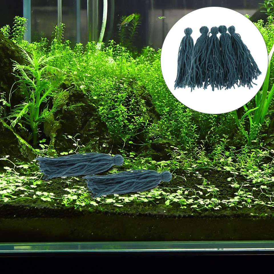 10 Pcs Fish Spawning Breed Mops Angelfish Aquatic Pet Breeding Mop for ...