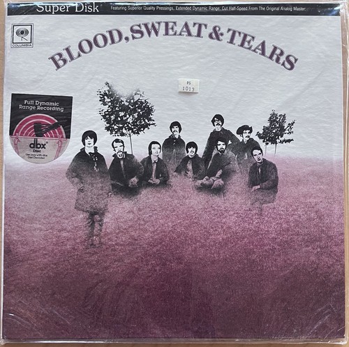 SEALED DBX Encoded LP Blood, Sweat & Tears, Direct Disk Labs ½ Speed ...