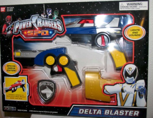 POWER RANGERS SPD DELTA BLASTER with Lights and Sounds | eBay