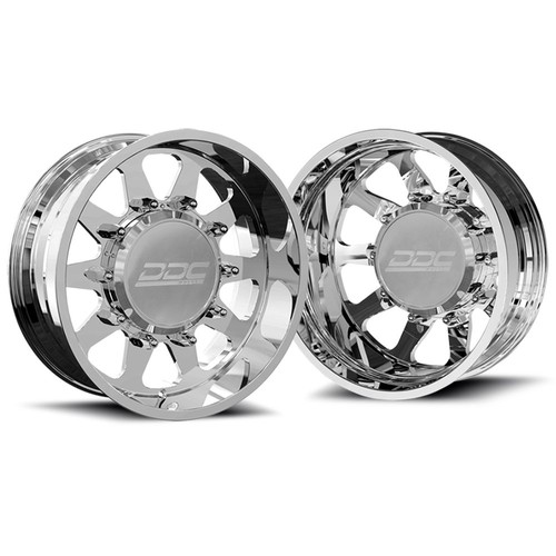 24x8.25 DDC Ten Pol 05-UP FORD 19-UP DODGE FORGED DUALLY Wheels 8x200 ...