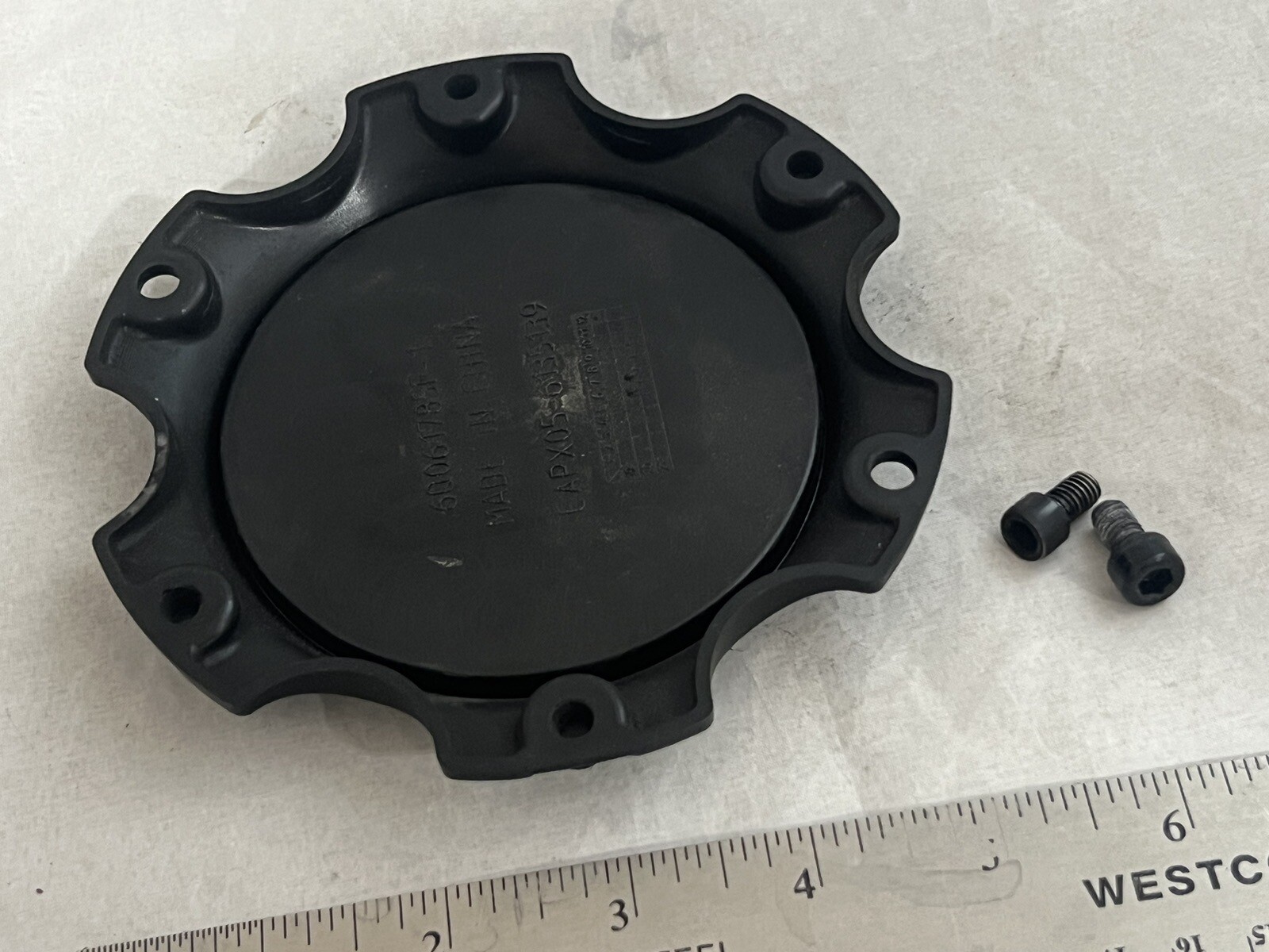 DX4 Wheel Flat Black Rim Hub Cover Center Cap 6 Lug 6x135 6x139.7 ...