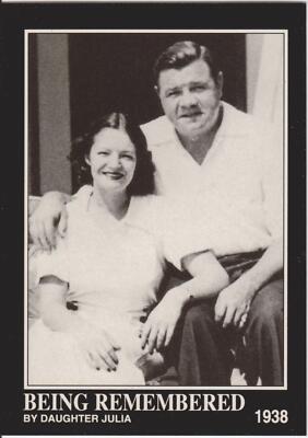 1992 Megacards Babe Ruth Daughter Julia #153 Yankees Baseball | eBay