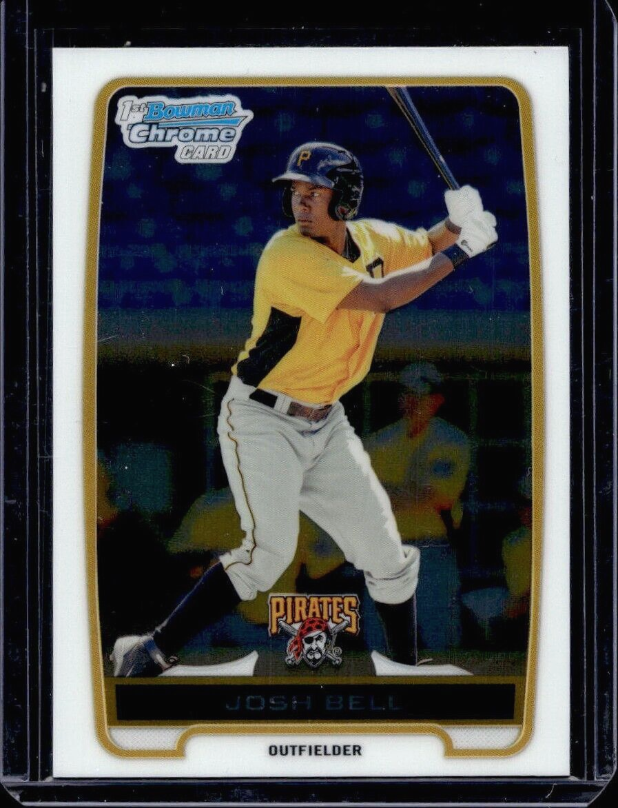 2012 Bowman Chrome Prospects 1st Josh Bell Rookie RC #BCP79 PITTSBURGH ...