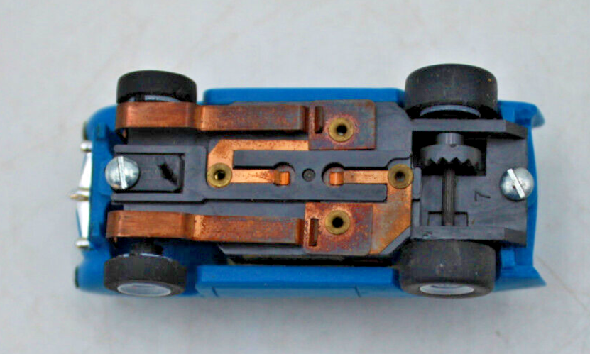 HO DETROIT Tom Slot Car HENRY J Aurora T-Jet Chassis Orig Box & Label ...