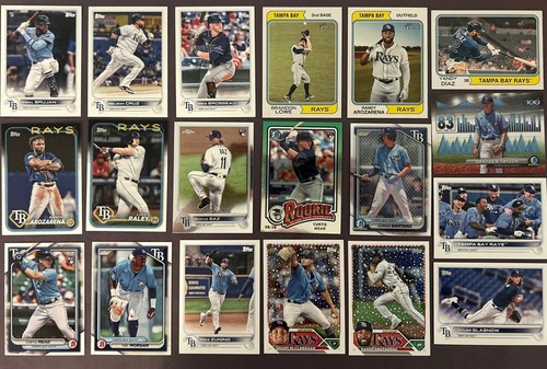 2021-2024 Topps- Tampa Bay Rays Team Lot of (34) Cards | eBay