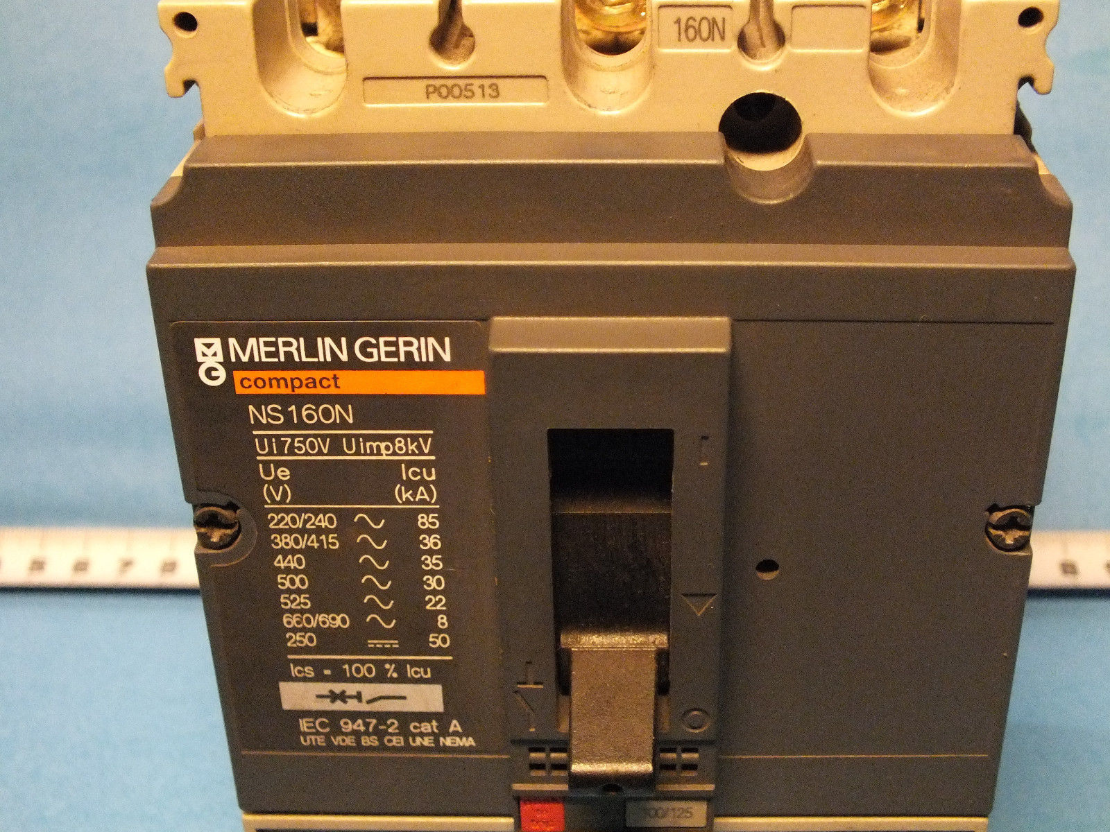 MERLIN GERIN NS160N & TM125D Im - 1250 A (NS100-160-250 N/H/NA) | eBay