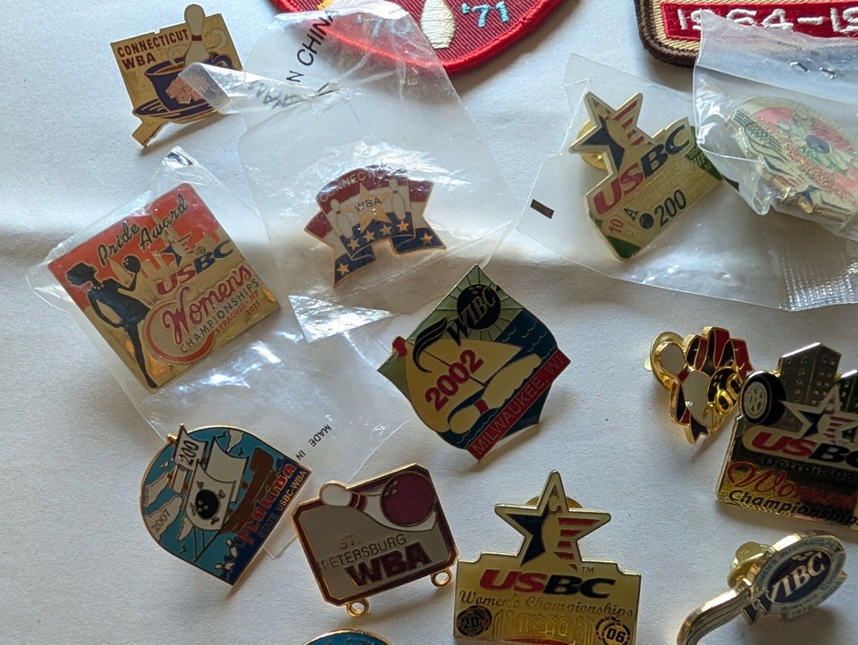 Bowling Lapel Pins & Patches - Women's Bowling - WIBC, USBC | eBay