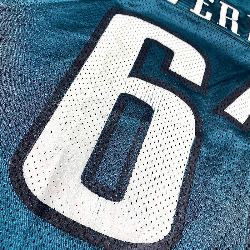 VTG Philadelphia Eagles Steve Everitt Jersey Youth L Logo Athletic NFL ...