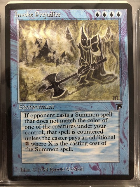 MTG Invoke Prejudice Legends Regular Rare for sale online | eBay