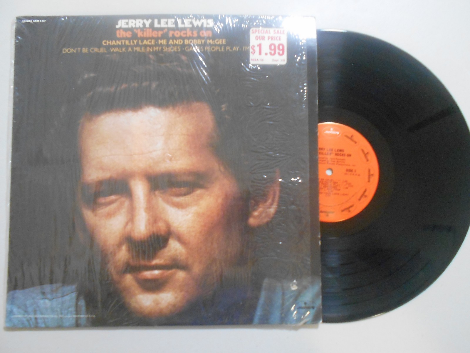 Jerry Lee Lewis R&R LP (MERCURY SRM-1-637)The "Killer" Rocks On NM ...