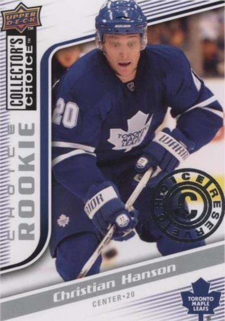 2009-10 Upper Deck Collector's Choice - Christian Hanson #293 Choice ...