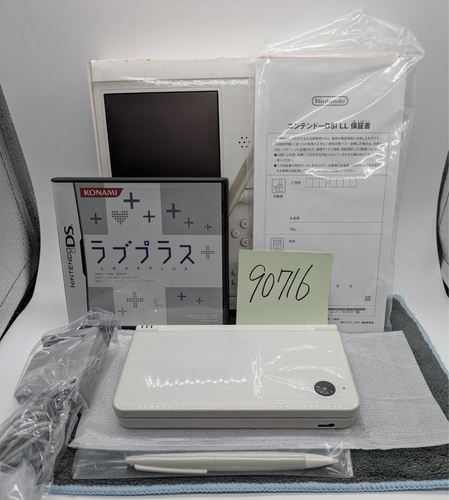 【box】Nintendo DSi LL XL Love Plus White Retro Game Console From Japan ...