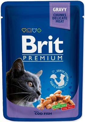 8595602506002 BRIT Premium Cat Cod Fish - Nassfutter für Katzen - 100g ...