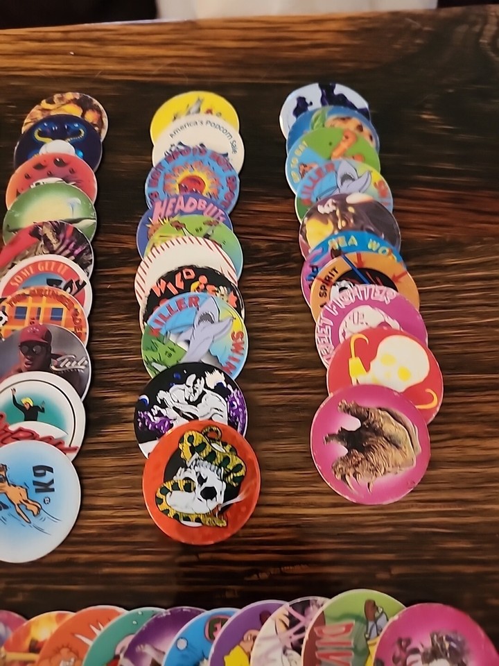 Over 100 Pogs Collectible Items Used | eBay