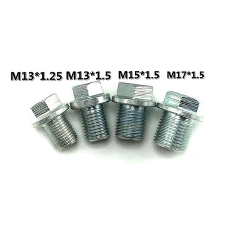 M13 M15 M17 Flange head Bolts Oil Pan Screw Drain oil Bolt 15mm Length ...