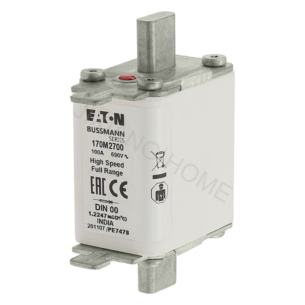 170M2700 Bussmann fuse, 700V (UL), 690V (IEC), 100A, Class gR, DIN43620 ...