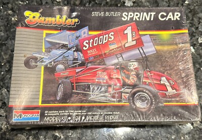 Monogram Steve Butler 1:24 Scale Sprint Car Model Kit #2778 Sealed | eBay