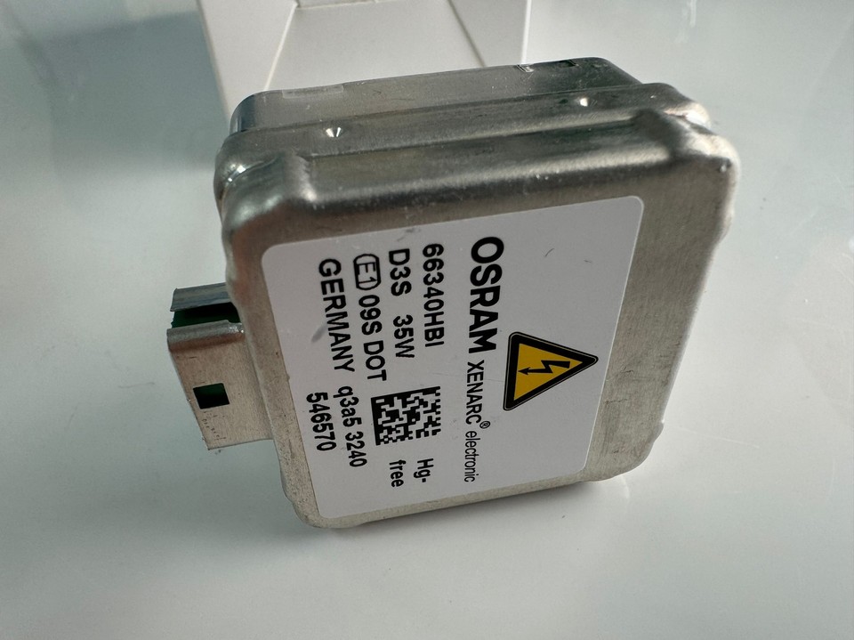 OSRAM D3S 35W 4500K 66340 66340HBI XENARC x Spare Part HID Bulb Xenon ...