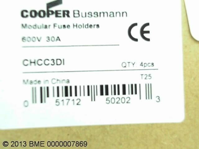 Cooper Bussmann Electrical Supply Chcc3Di | eBay